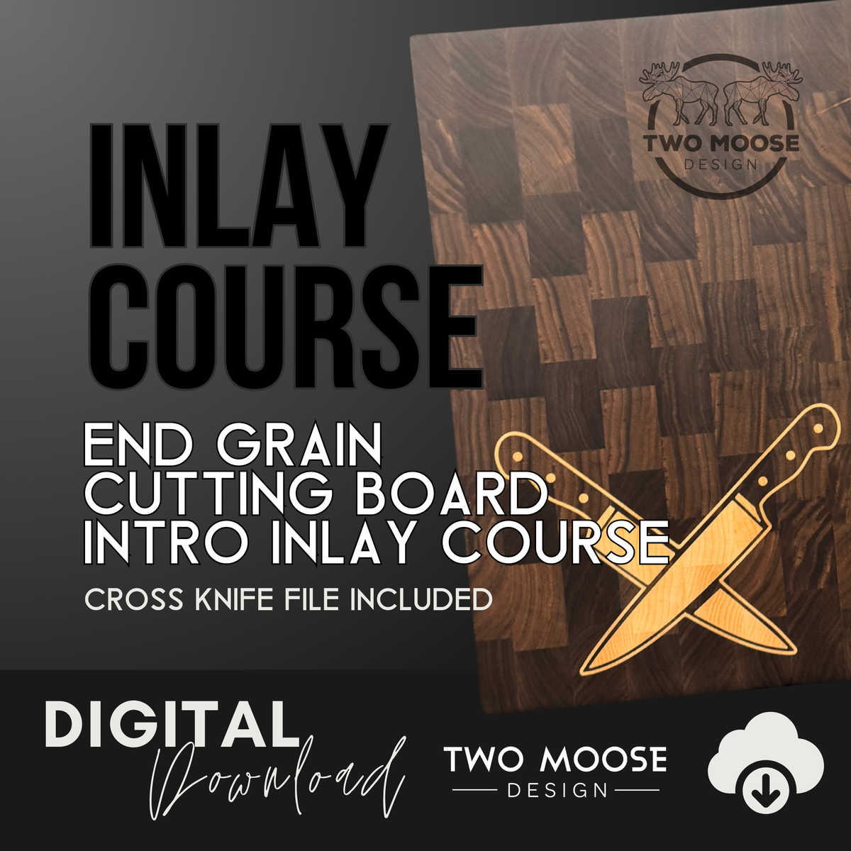 Intro to Inlays - CNC Inlay Course on End Grain Cutting Boards