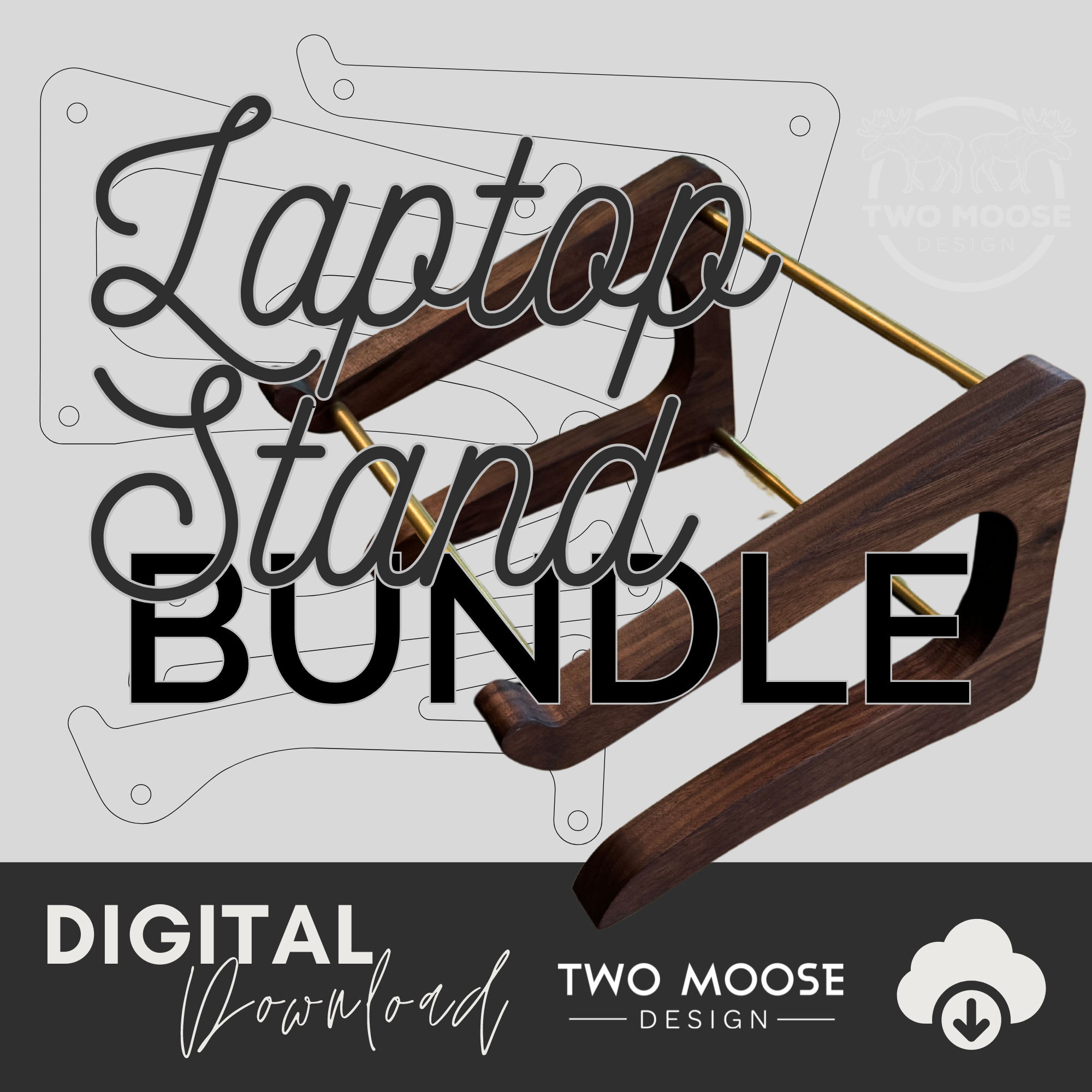 Laptop Stand SVG Bundle